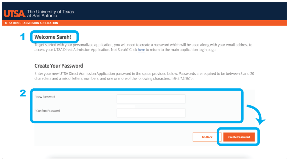 UT San Antonio Direct Admission - UT San Antonio