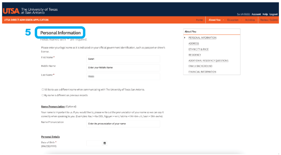 UT San Antonio Direct Admission - UT San Antonio